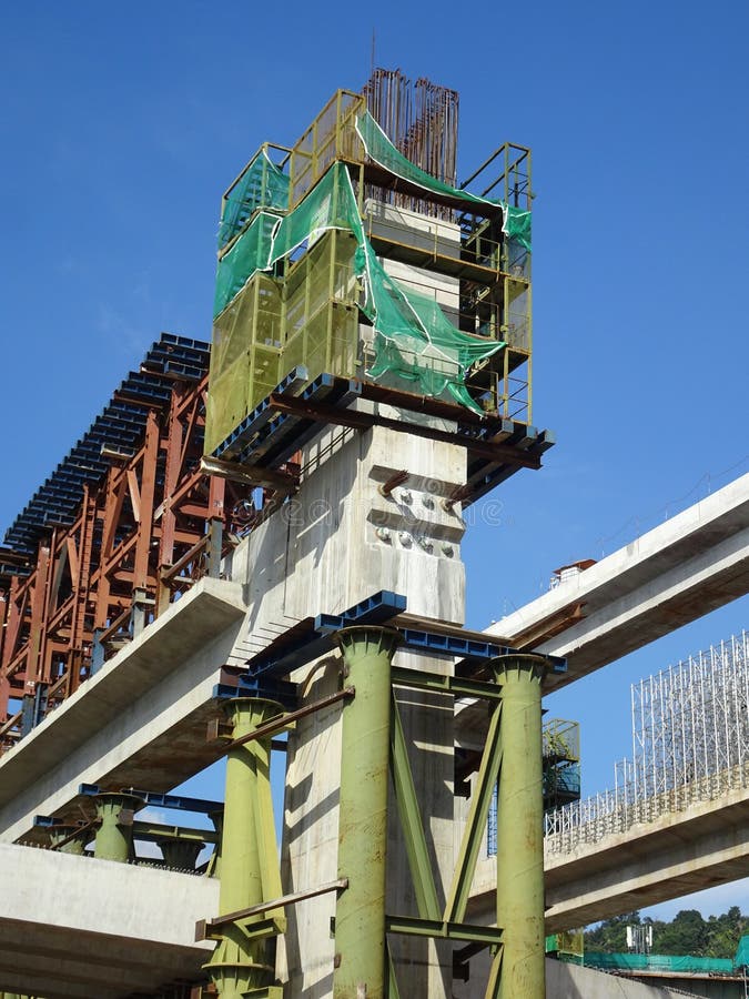 The Mega Infrastructure Structure is Under Construction. Editorial ...