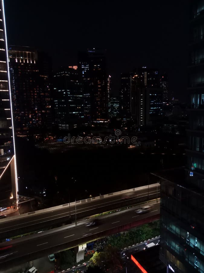 Mega Kuningan Skyline in Jakarta Stock Photo - Image of skyscraper ...