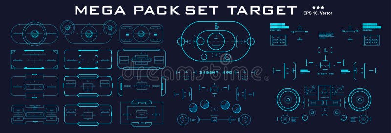 Mega Pack Set Target. HUD Futuristic User Interface. Futuristic Virtual ... Mega Pack Set Target. HUD Futuristic User Interface. Futuristic Virtual ...