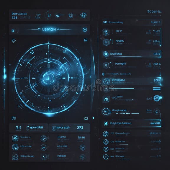 Mega Pack Set Target. HUD Futuristic User Interface. Futuristic Virtual ...