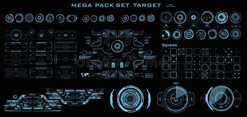 Mega Pack Set Target. HUD Futuristic User Interface. Futuristic Virtual ... Mega Pack Set Target. HUD Futuristic User Interface. Futuristic Virtual ...