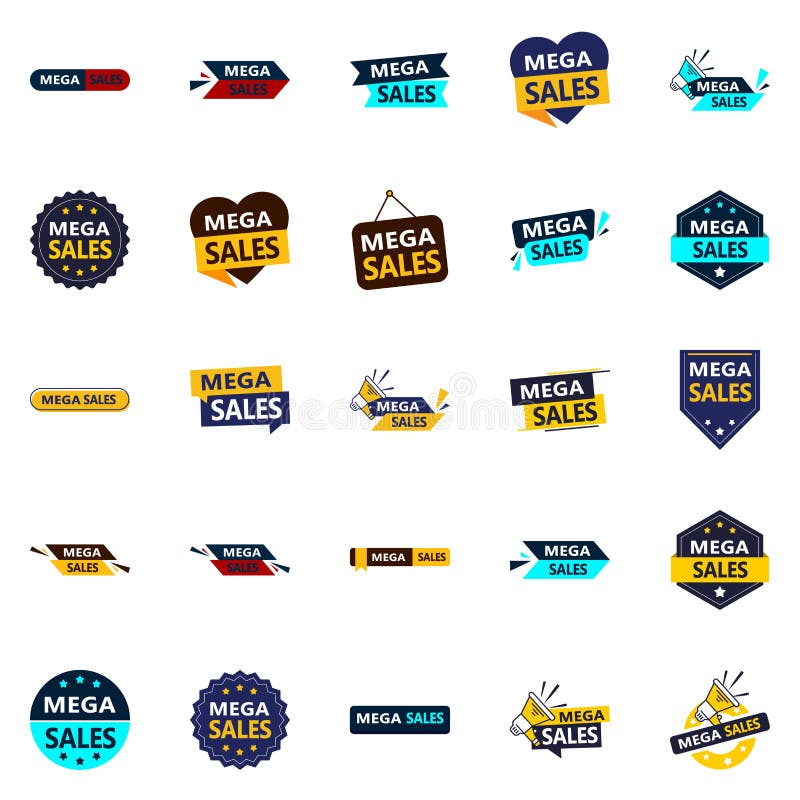 Mega Sale 25 Flexible Vector Banners for All Your Advertising Needs ...