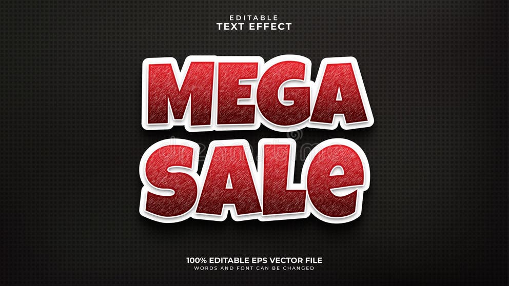 Mega Font Editable Stock Illustrations – 259 Mega Font Editable Stock ...