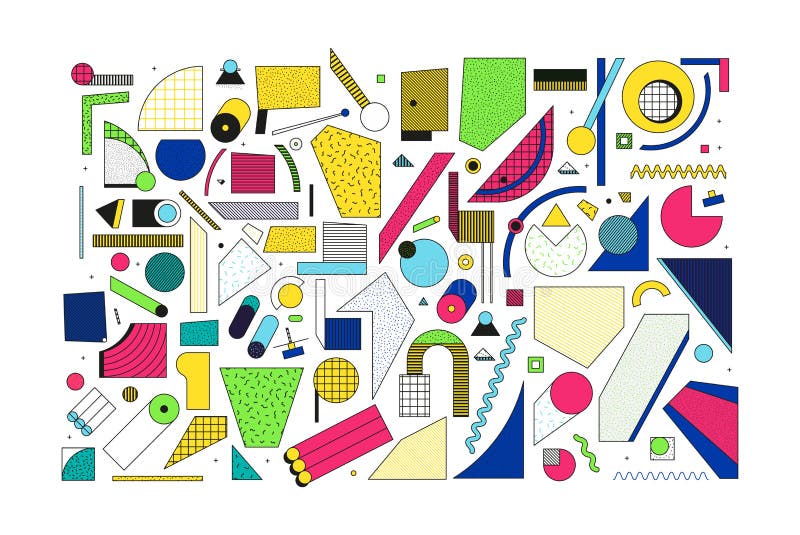 Mega Set of Unique Original Design Elements Stock Vector - Illustration ...