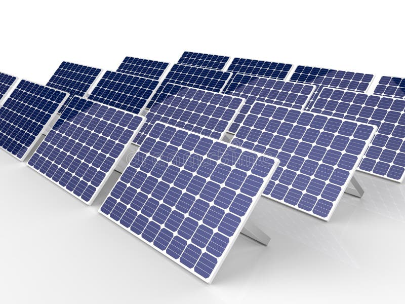Mega solar stock illustration. Illustration of isolated - 37545873