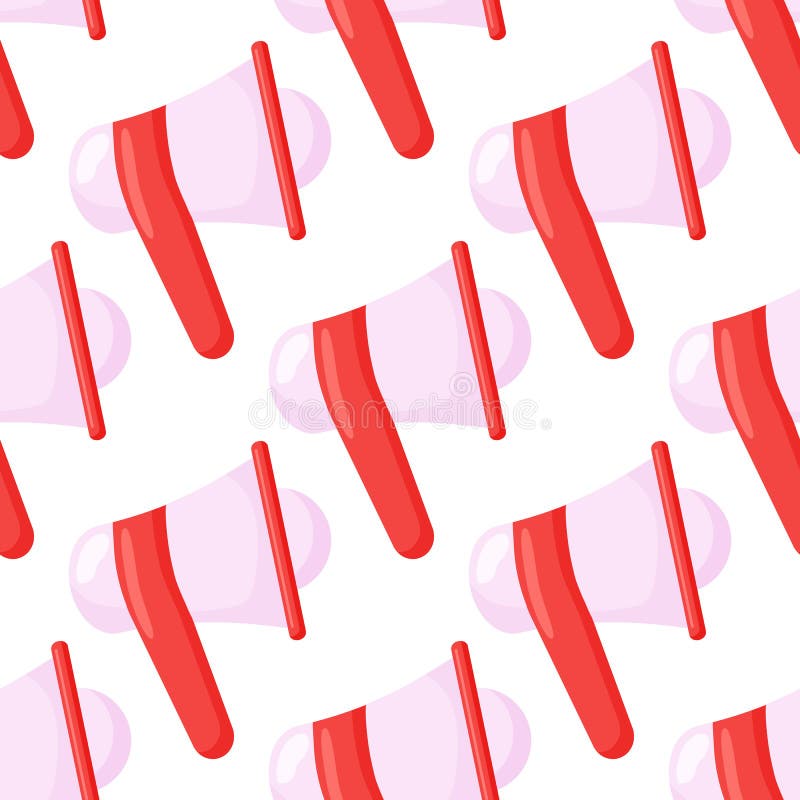 Megafon, Megaphone, Loudspeaker Vector Seamless Pattern Flat ...