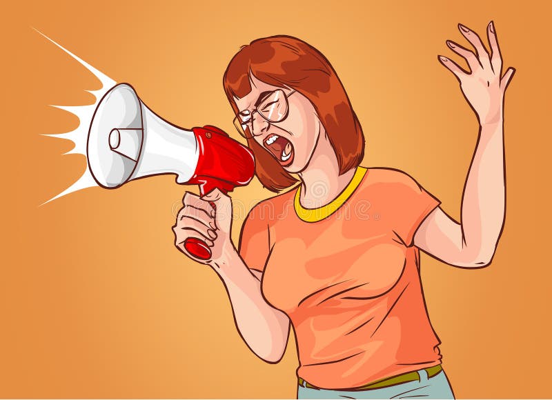 Ropa För Megafon För Man 3d Stock Illustrationer - Illustration av ...