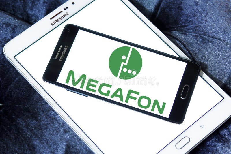 MegaFon Telecom Operator Logo Editorial Image - Image of popular, brand ...