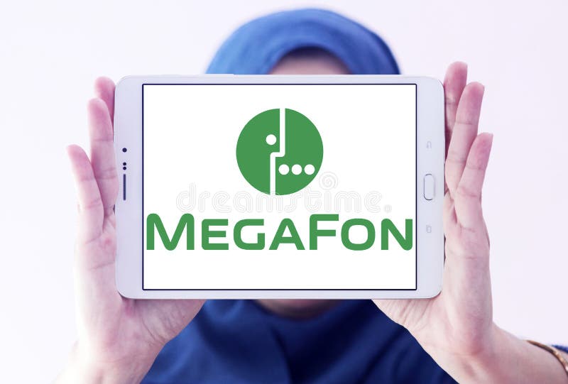 MegaFon Telecom Operator Logo Editorial Stock Photo - Image of logo ...