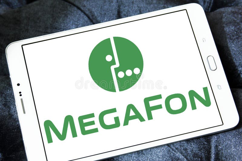 MegaFon editorial stock photo. Image of megafon, telecommunications ...
