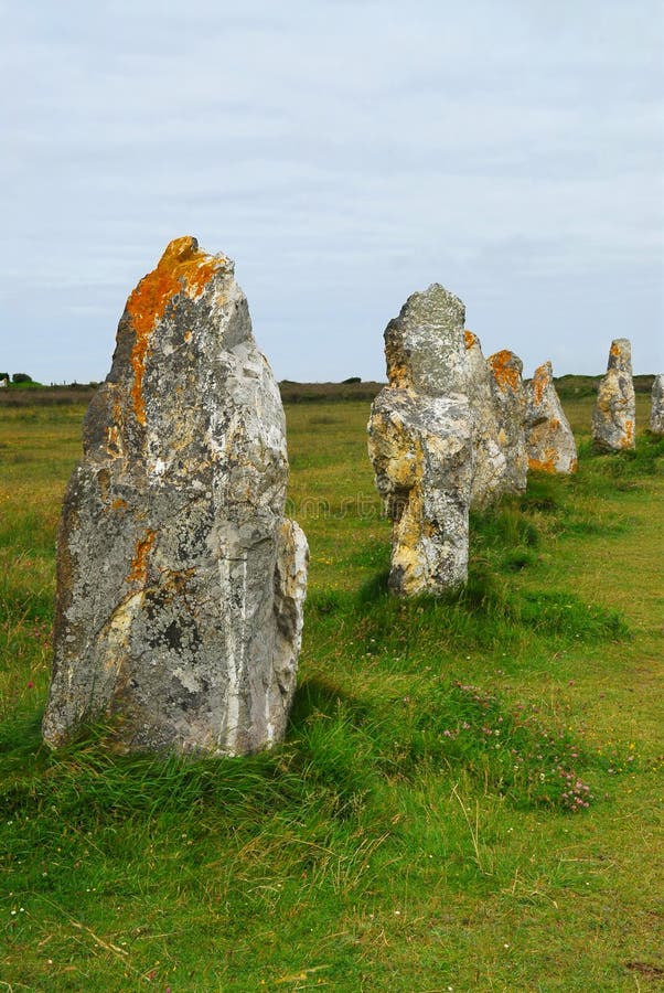 Megalithic Monuments in Brittany Stock Photo - Image of culture ...