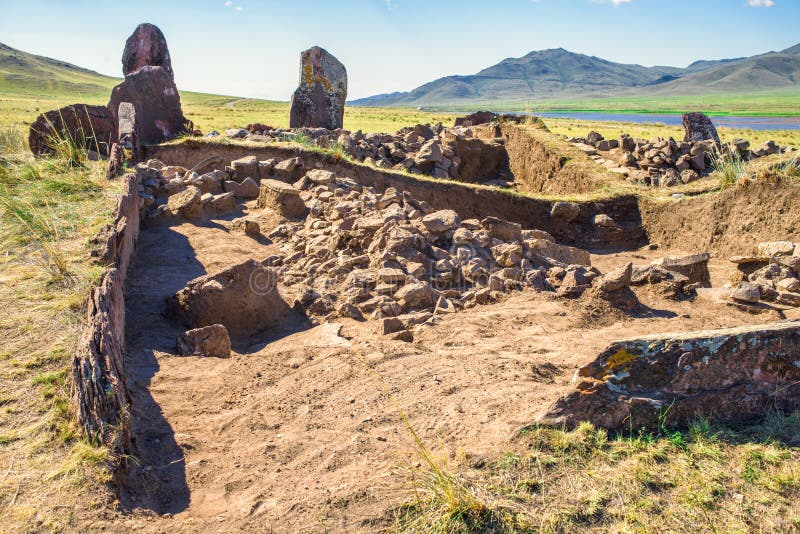 Megalithic Rocks on the Field Stock Photo - Image of megaliths ...