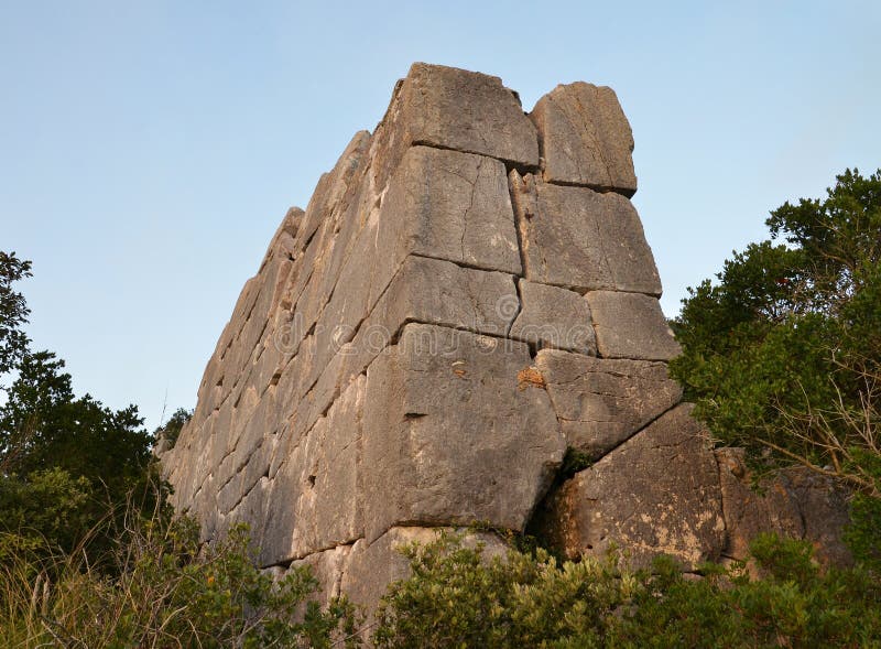 Megalithic wall stock image. Image of ancient, panorama - 45951325
