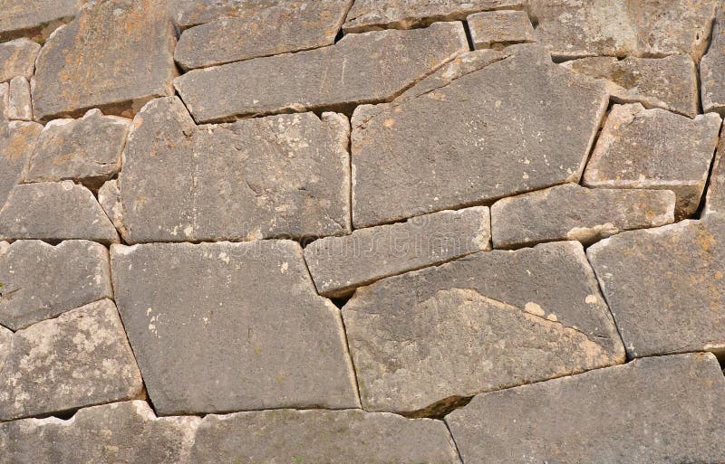 Megalithic wall stock image. Image of colossal, panorama - 45951669