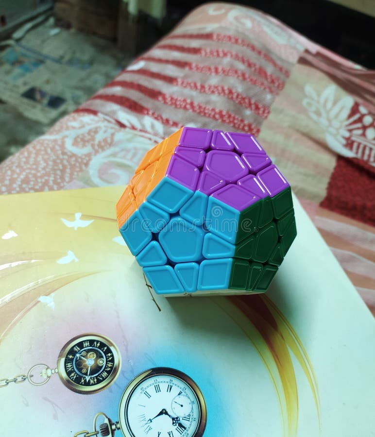 Megamix Cube,the One of the Toughest Cube Editorial Photo - Image of ...