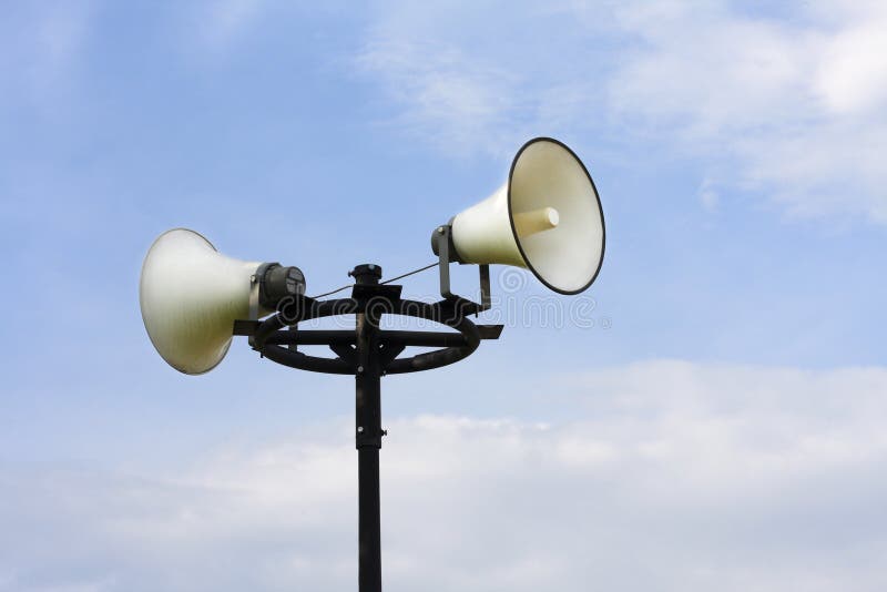 Megaphone stock image. Image of announce, megaphone, broadcast - 23555191