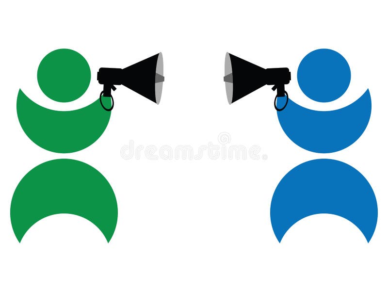 2d Megaphone Clipart
