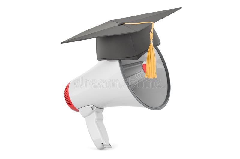 College Student Megaphone Stock Illustrations – 364 College Student ...