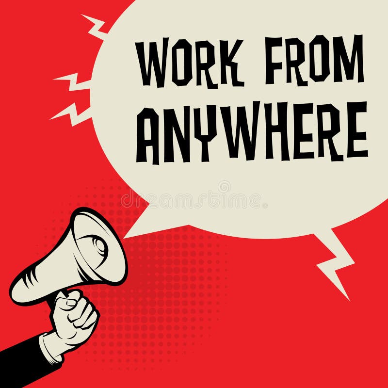 Anywhere Work Stock Illustrations – 1,124 Anywhere Work Stock ...