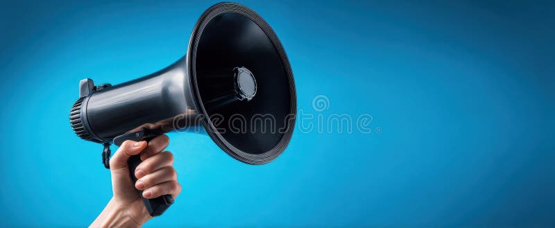 The Megaphone Held High for Powerful Public Communication and ...