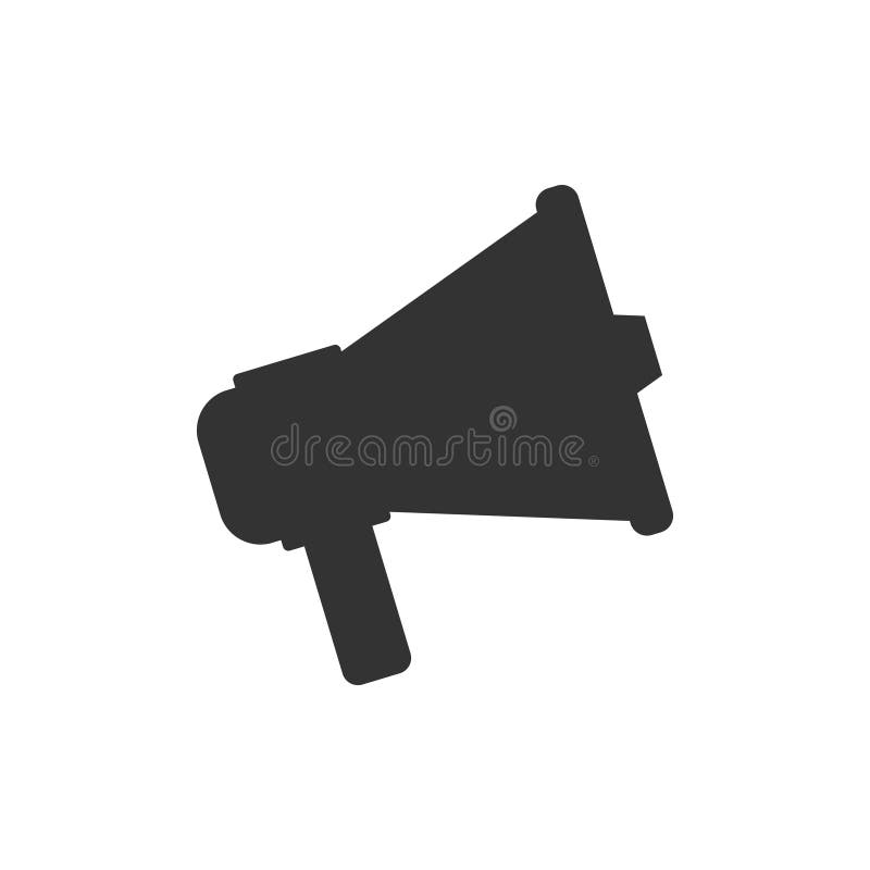 Megaphone Icon Design Template Vector Isolated Illustration Stock ...