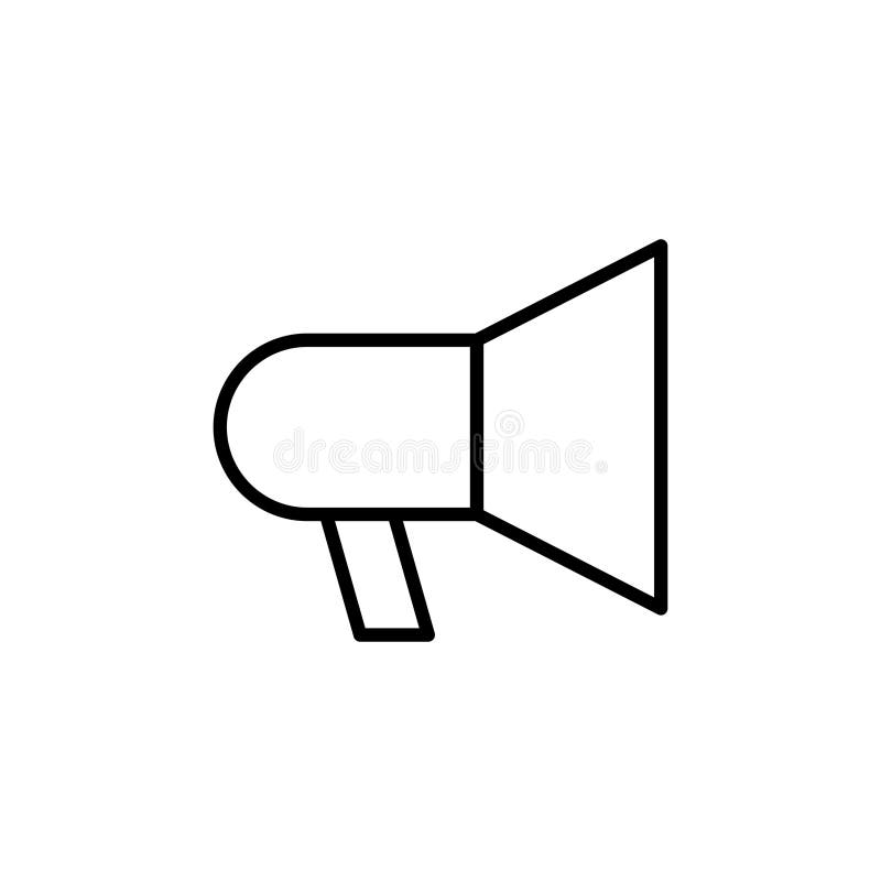 Megaphone Icon . Loudspeaker Icon Vector Stock Vector - Illustration of ... Megaphone Icon . Loudspeaker Icon Vector Stock Vector - Illustration of ...