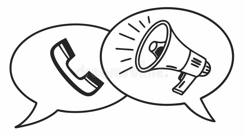 Megaphone Phone Speech, Communication Announcement and Message Delivery ...