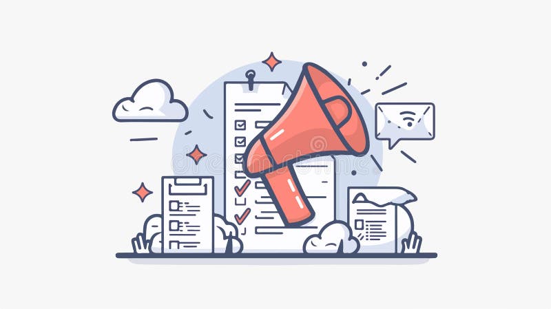 Amplify Your Message with Megaphone Sound Waves Documenting ...