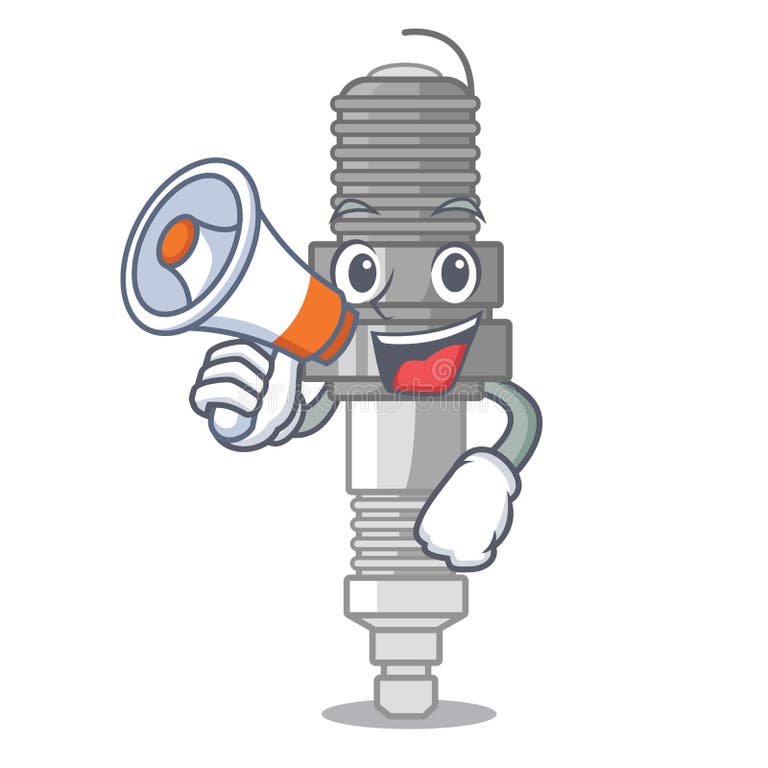 Megaphone Spark Plug Stock Illustrations – 41 Megaphone Spark Plug ...