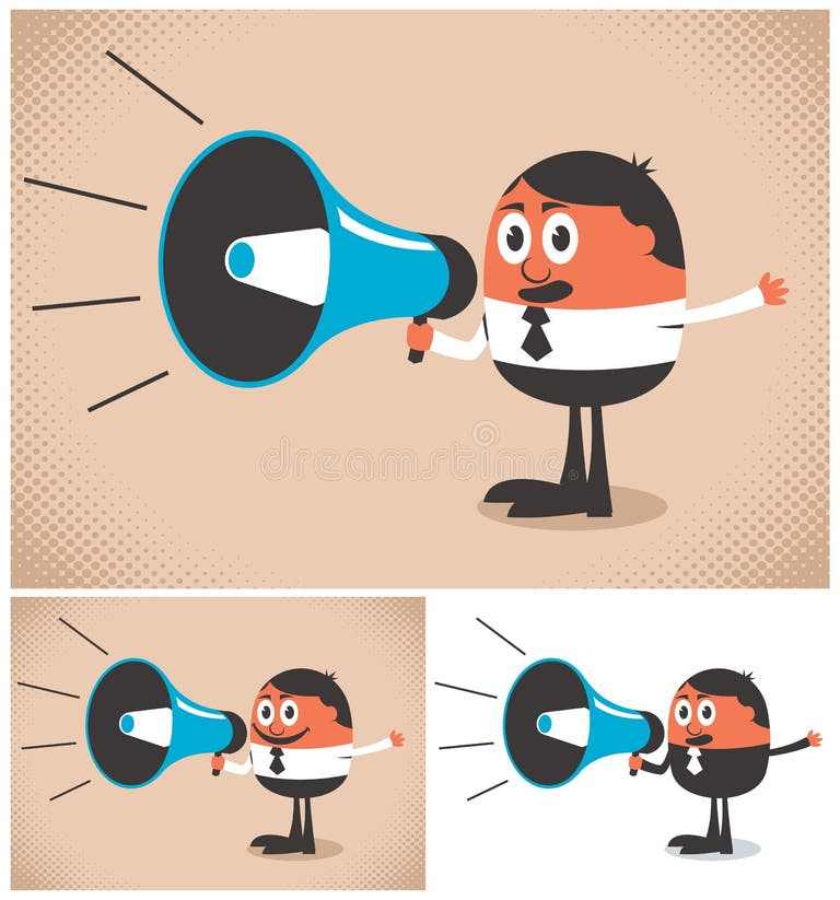 Megaphone Clip Art Stock Illustrations – 2,081 Megaphone Clip Art Stock ...
