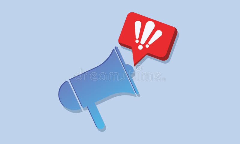 Megaphone Speaker or Loudspeaker for Announce. Comment Reply is False ...