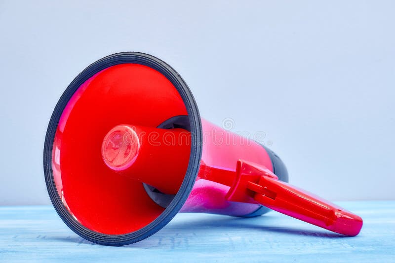 Megaphone stock photo. Image of audio, device, announcement - 100628812