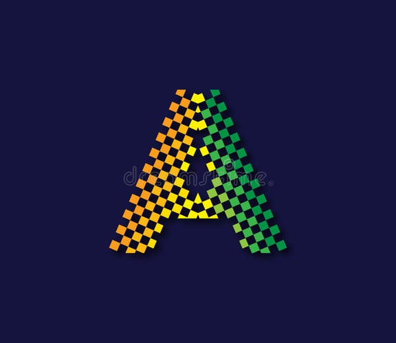 A Megapixels Creative Logo Design Concept Stock Vector - Illustration ...