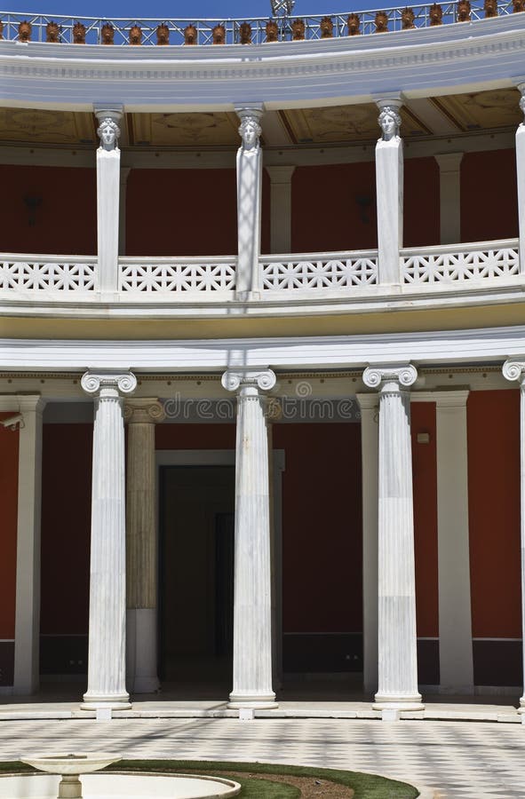 Megaron De Zappeion Em Atenas Imagem de Stock - Imagem de barroco ...