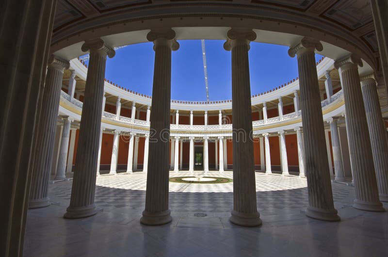 Megaron De Zappeion Em Atenas Foto de Stock - Imagem de grego, governo ...