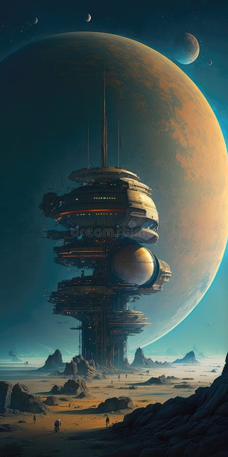 Megastructure Massive Engineering Feats Space Habitats Mobile Wallpaper ...