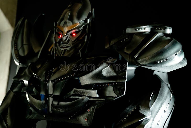 Megatron robot transformer editorial image. Illustration of chevrolet ...