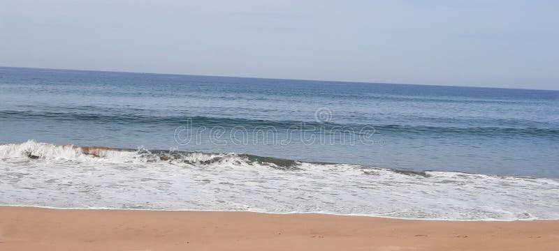 Mehdia Beach View , Wonderful Waves Stock Image - Image of beach, waves ...