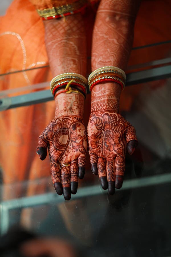 Mehendi Designs Hand Beautiful Stock Photo - Image of mehendi, produce ...