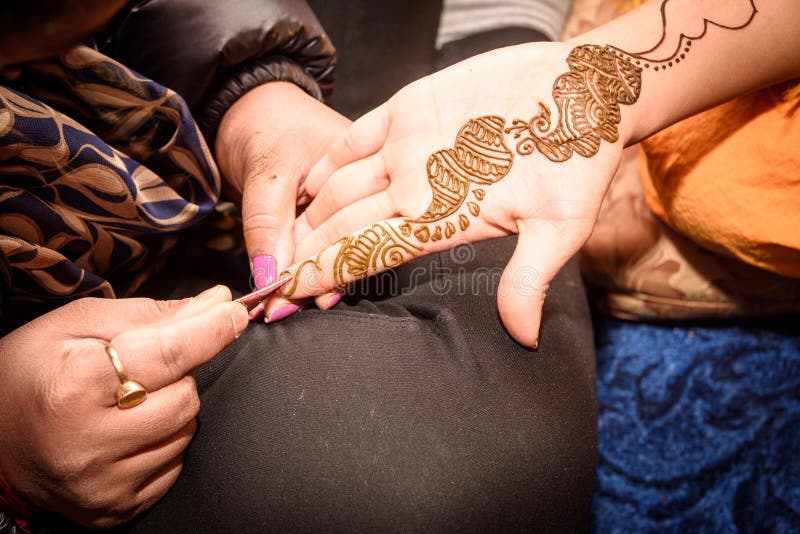 Mehendi Rasm stock photo. Image of marriage, body, celebrate - 134356648