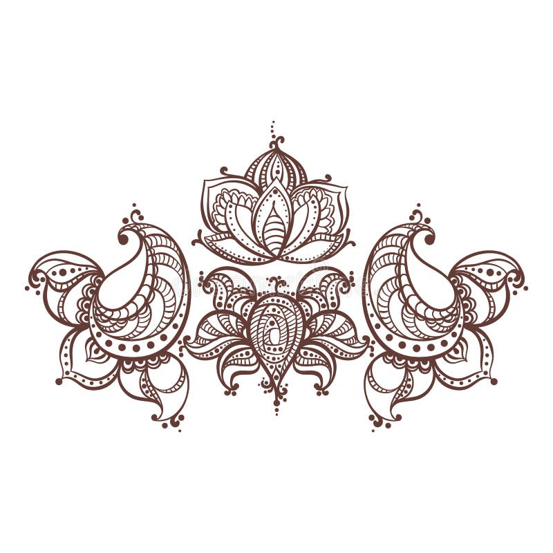 Mehndi Template Stock Illustrations – 11,365 Mehndi Template Stock ...