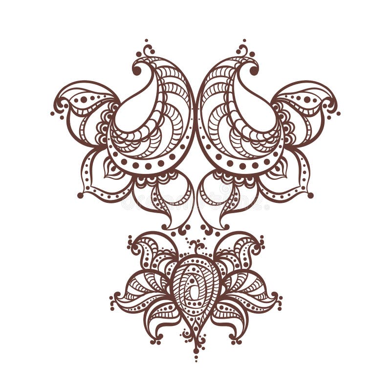 Mehndi Template Stock Illustrations – 11,365 Mehndi Template Stock ...