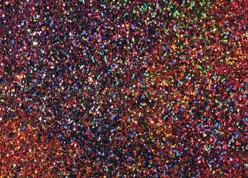 Mehrfarbiger Funkeln-Hintergrund Stockbild - Bild von dunkel ...