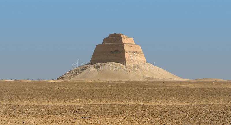 Meidum stock image. Image of desert, temple, pyramid - 30771693