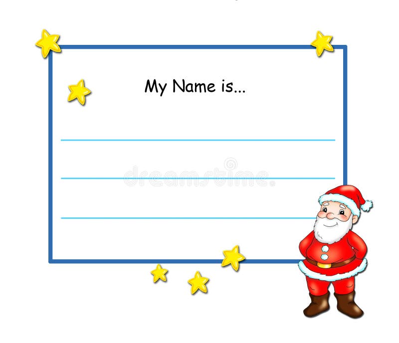 Mein Name ist stock abbildung. Illustration von rand - 21566640