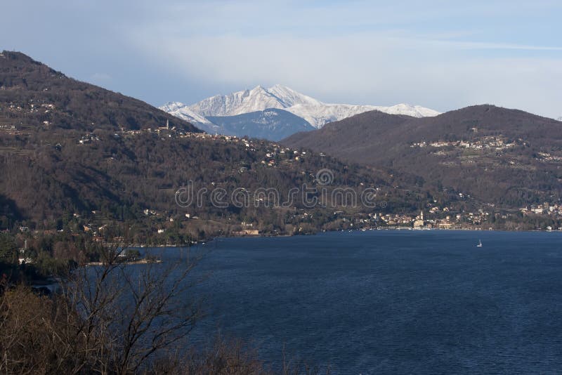 Meina stock image. Image of landscape, maggiore, verbano - 22617525