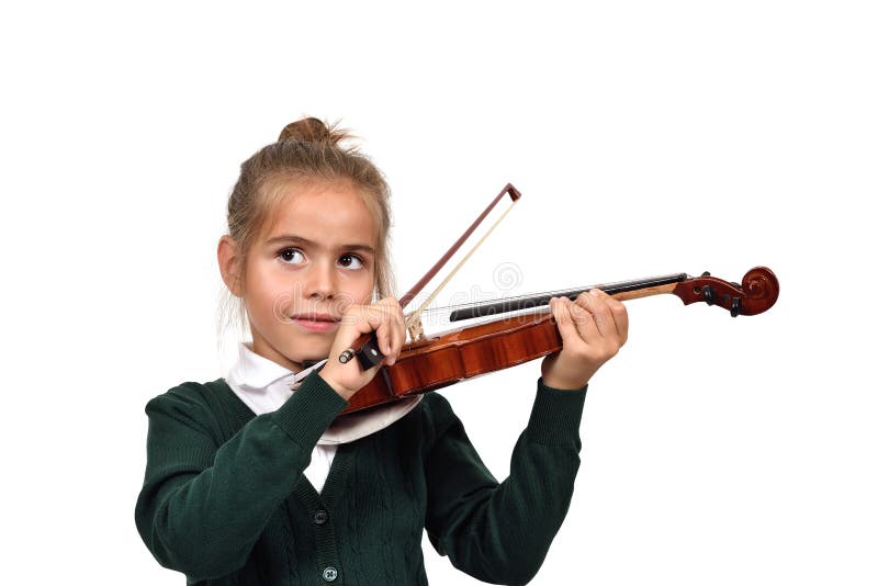 Kind het spelen viool stock foto. Image of persoon, kinderjaren - 39536236