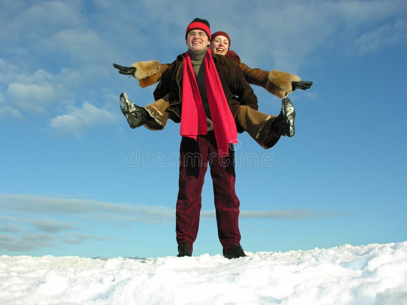 Meisje op skivakantie stock afbeelding. Image of mensen - 23484525