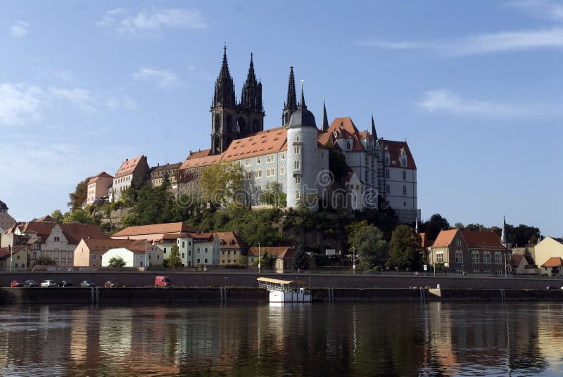 Meissen, Saxonia, Germany stock image. Image of river - 18530493