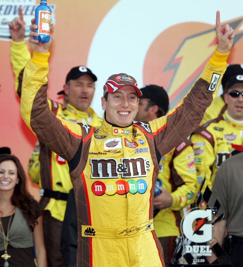 Meister Kyle Buschs NASCAR redaktionelles stockfoto. Bild von kyle ...